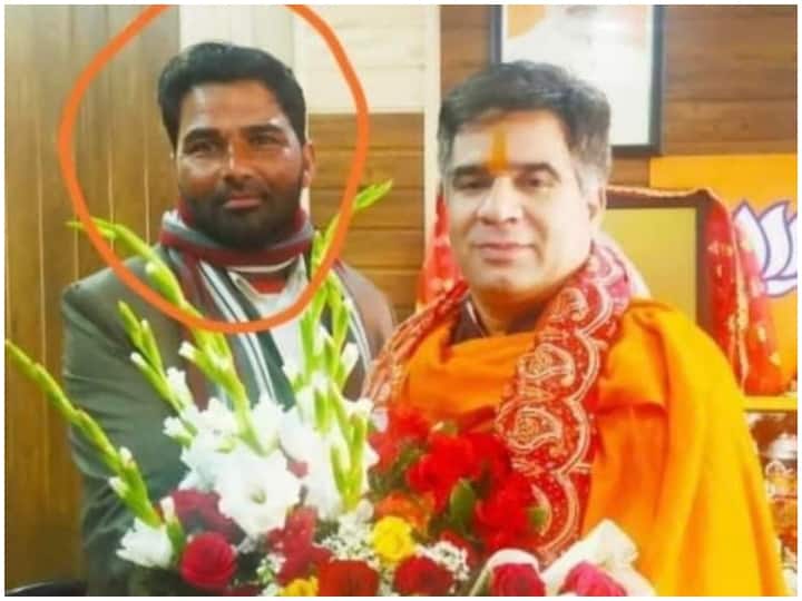 Congress leader BV Srinivas shared pictures of terrorist Talib Hussain ...