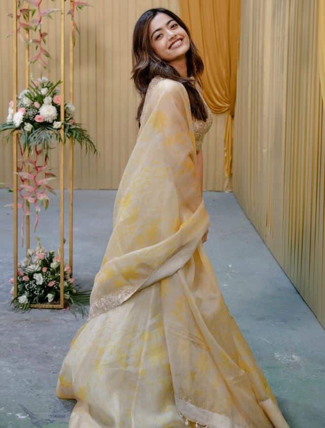 Rashmika Mandanna And Her Love For traditional Outfits