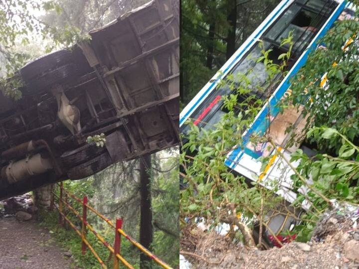 Mussoorie Bus Accident Roadways Bus overturned on Mussoorie Dehradun ...