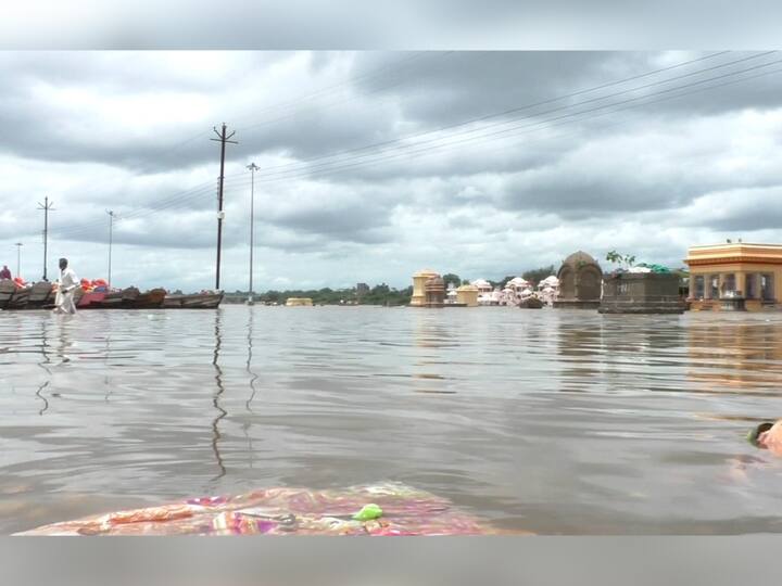 Pandharpur vitthal Mandir Rain Update Pune Satara Rains Live Ujani Veer ...