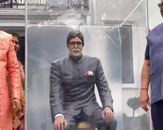 Photos: Indian American Family Installs Amitabh Bachchan S Lifesize ...