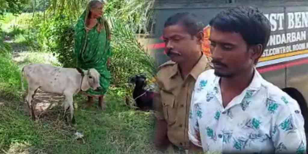 South 24 Parganas Namkhana man accused of physically assaulting a cow ...