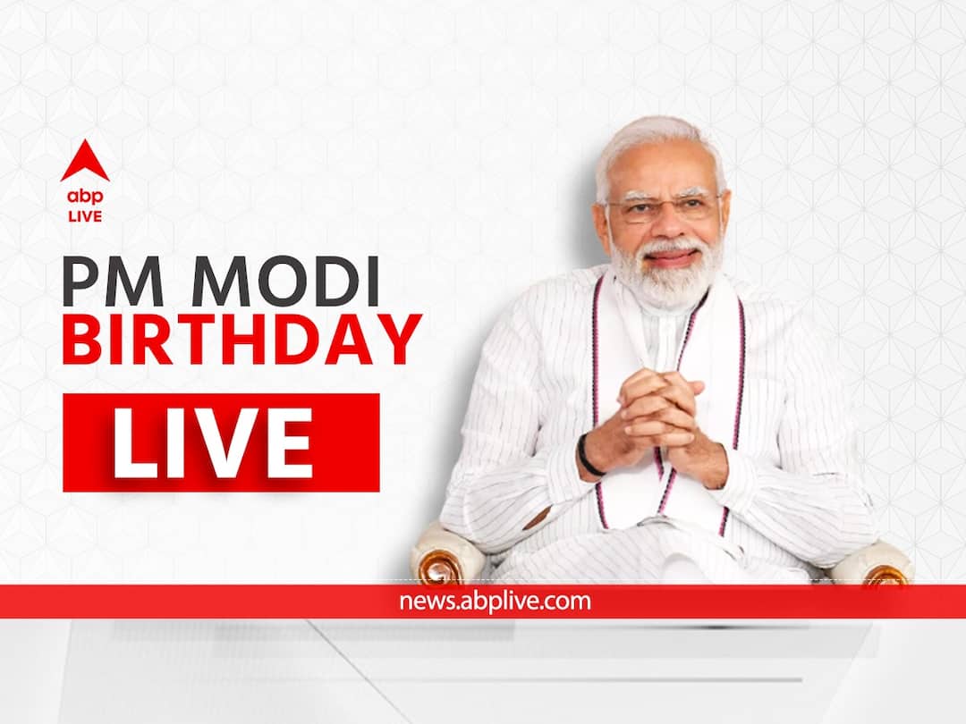PM Modi Birthday Live Updates Narendra Modi 72nd Birthday Celebration ...