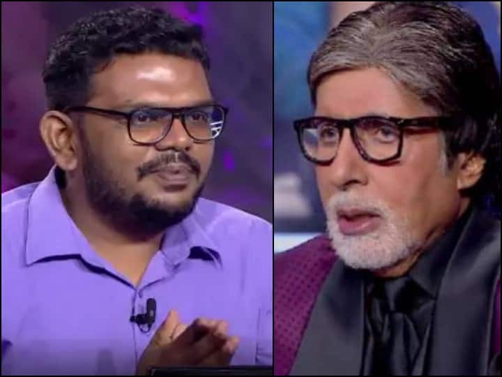 Kbc 14 contetstant karan indra Singh quit the show on this question of 75 lakh rupees prize ...