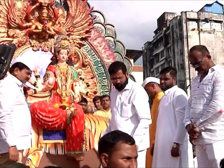 Thane Tembhi Naka Durgeshwari Devi History Anand Dighe Eknath Shinde ...