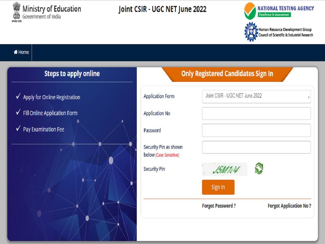 CSIR UGC NET 2022 Answer Key released at csirnet.nta.nic.in, here's direct link | CSIR UGC NET ...