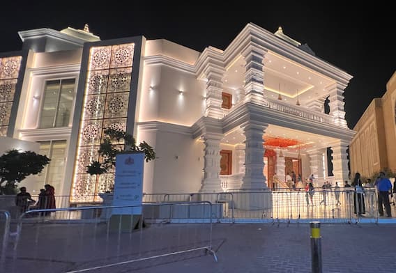 IN PICS: Grand Hindu Temple Opens In Dubai's 'Worship Village' Jebel ...
