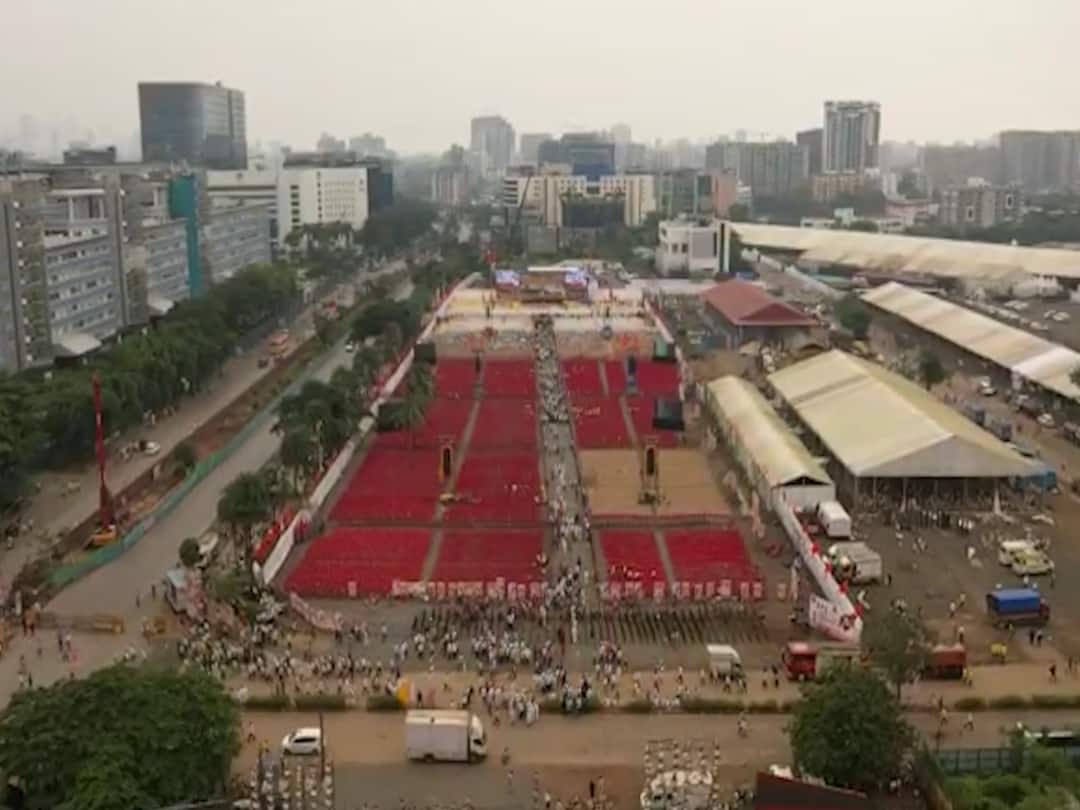CM Eknath Shinde BKC Ground Dasara Melava 2022 Dasra Melava shiv sena ...