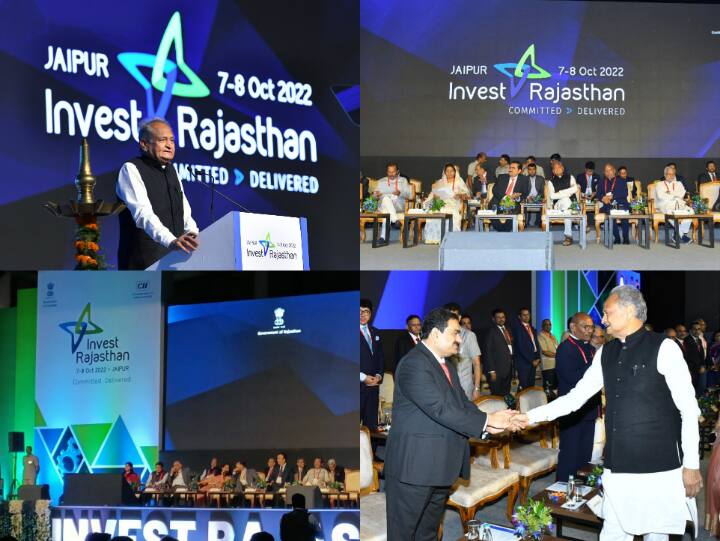 Invest Rajasthan Summit 2022 Rajasthan emerged as the best investment ...