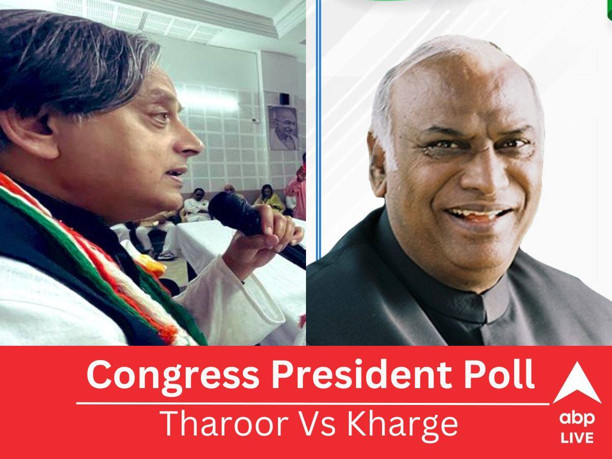 All Set For Tharoor Vs Kharge Today. Congress To Get First Non-Gandhi President Since 1998 ...