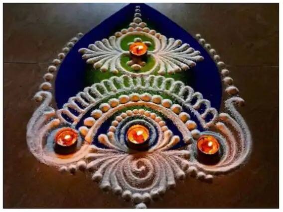 Diwali 2022 Rangoli Make Easy And Simple Rangoli Design These Diwali ...