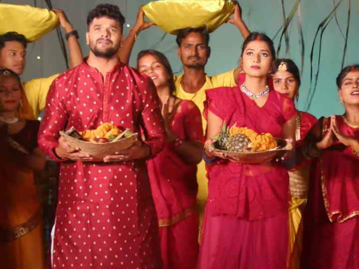 Khesari lal yadav Chhath Puja 2022 Geet Chhath Puja Special Chhathi Maiya Famous Bhojpuri Songs ...