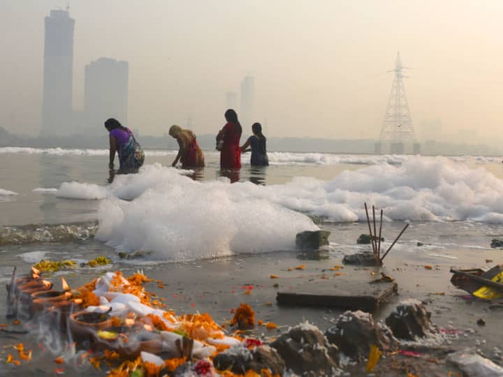 Yamuna River Pollution AQI, Delhi Air Pollution, Delhi POllution ...