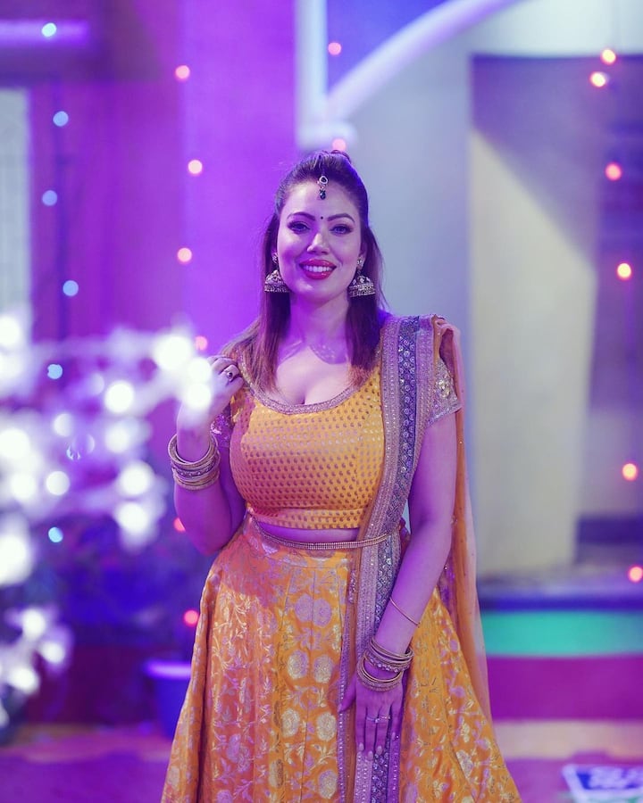 munmun dutta shared new look in lehenga see her photos here | Munmun ...