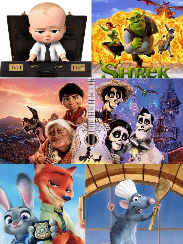 குழந்தைகளை குதூகலப்படுத்தும் அனிமேஷன் திரைப்படங்கள்!