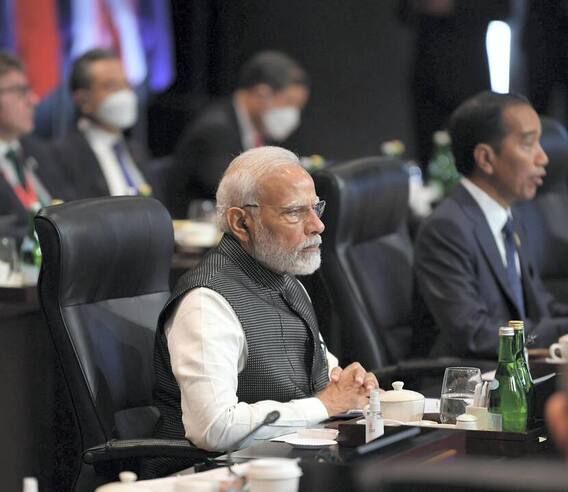 Narendra Modi And Chinese President Xi Jinping Handshake After G20