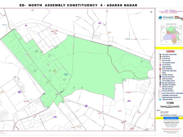 Delhi MCD Election 2022: Adarsh Nagar Constituency Three Wards Polling ...