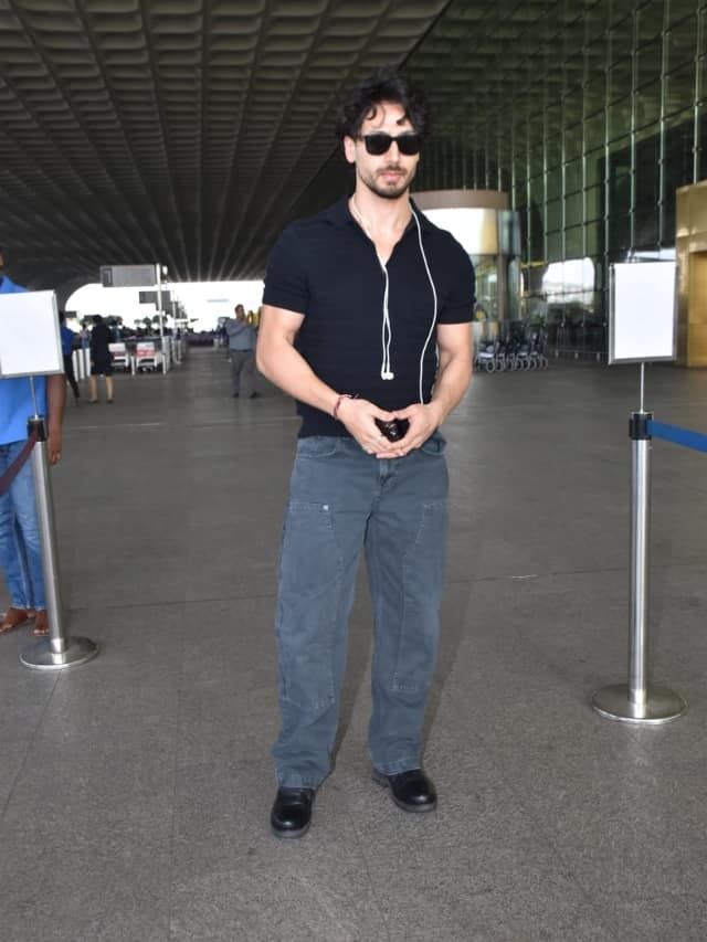Tiger Shroff Looks Dapper In Casual Wear. Check Out Pics