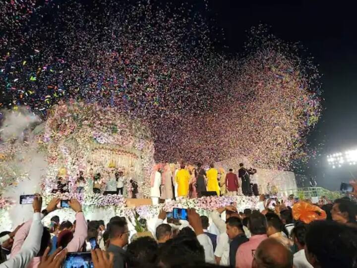NCP President Jayant Patil Son Prateek Patil Wedding Ceremony Photo ...