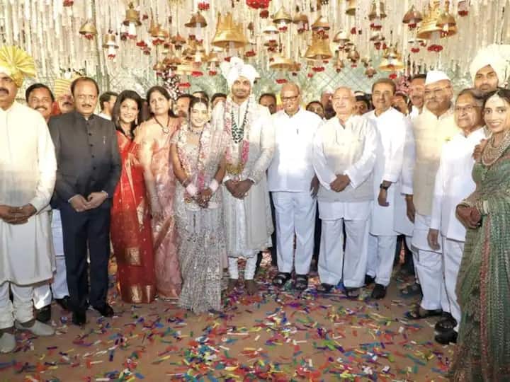 NCP President Jayant Patil Son Prateek Patil Wedding Ceremony Photo ...