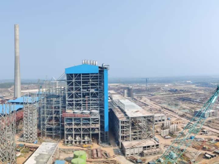 Telangana CM KCR Inspects Ongoing Works At Yadadri Power Plant - See Pics