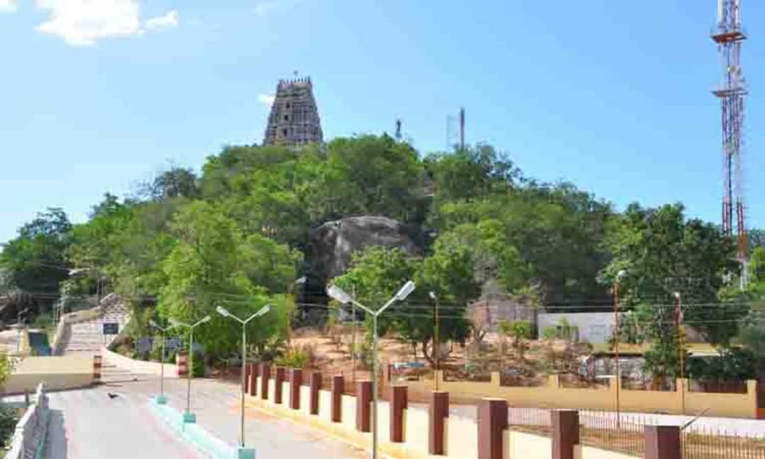 The work of erecting a lift at the Viralimalai Murugan Temple has ...
