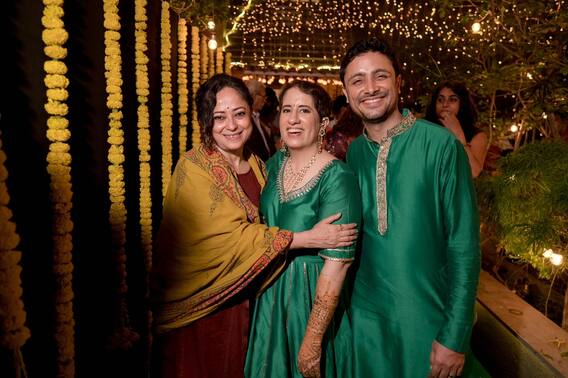 Guneet Monga Mehendi Ceremony: Sanya Malhotra And Sheeba Chadda Attend ...