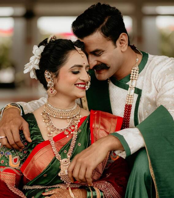 Balumama Fame Actor Sumeet Pusavale Wedding Photos Goes Viral | Sumeet ...