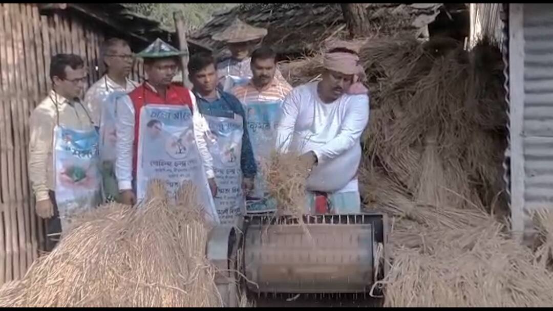 TMC Nadia Leader do farming work with people as connection before panchayat election BJP Slams ...