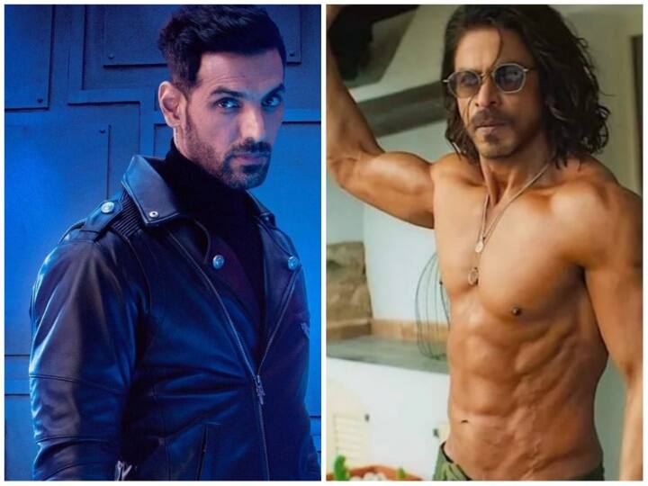 Shah Rukh Khan shares John Abraham new look from Pathaan and wishes him ...