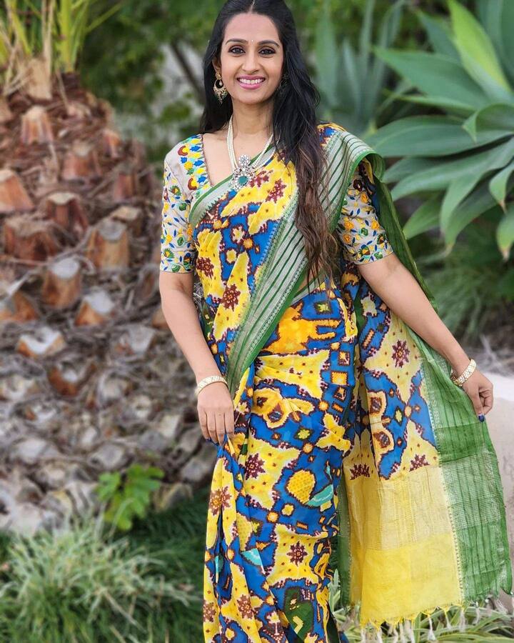 actress laya latest beautiful saree photos | Laya: చీరలో సీతాకోక ...