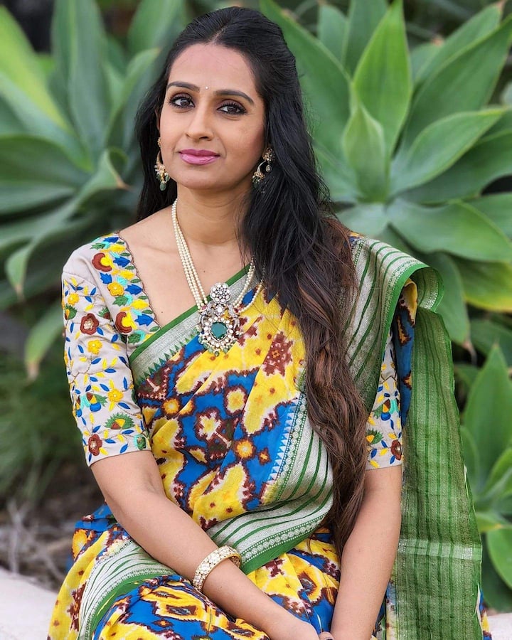 actress laya latest beautiful saree photos | Laya: చీరలో సీతాకోక ...
