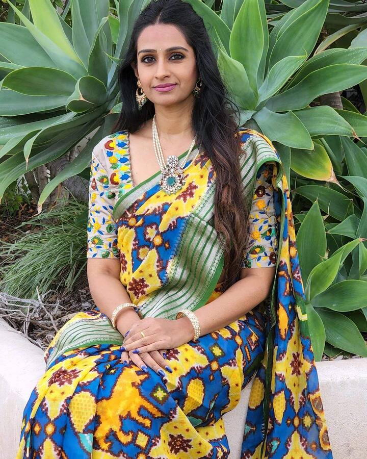 actress laya latest beautiful saree photos | Laya: చీరలో సీతాకోక ...