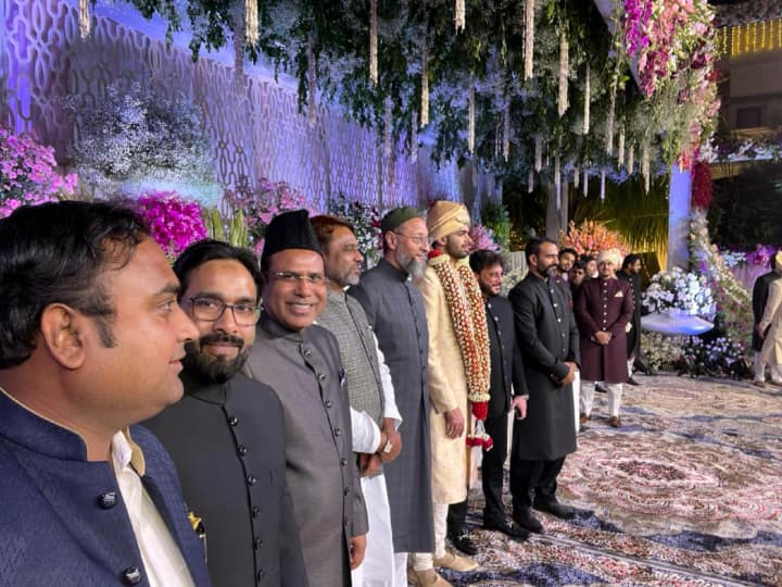 Asaduddin Owaisi Daughter Marriage Many veterans attended the wedding ...