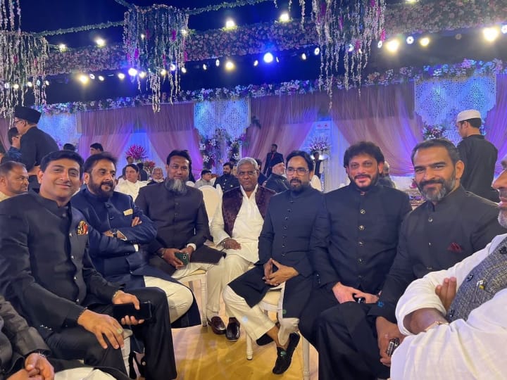 Asaduddin Owaisi Daughter Marriage Many veterans attended the wedding ...