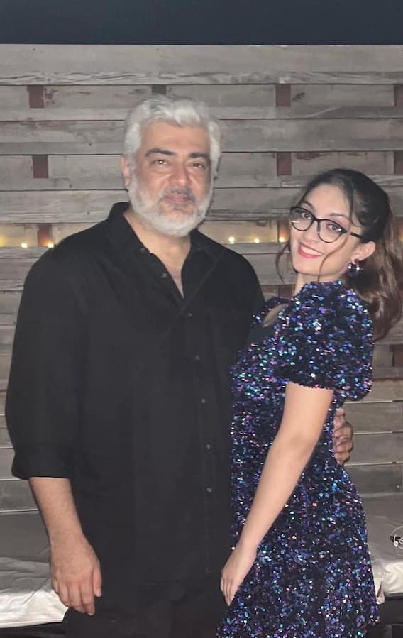 In Pics Actor Ajithkumar New Year Celebration With His Wife Shalini And ...