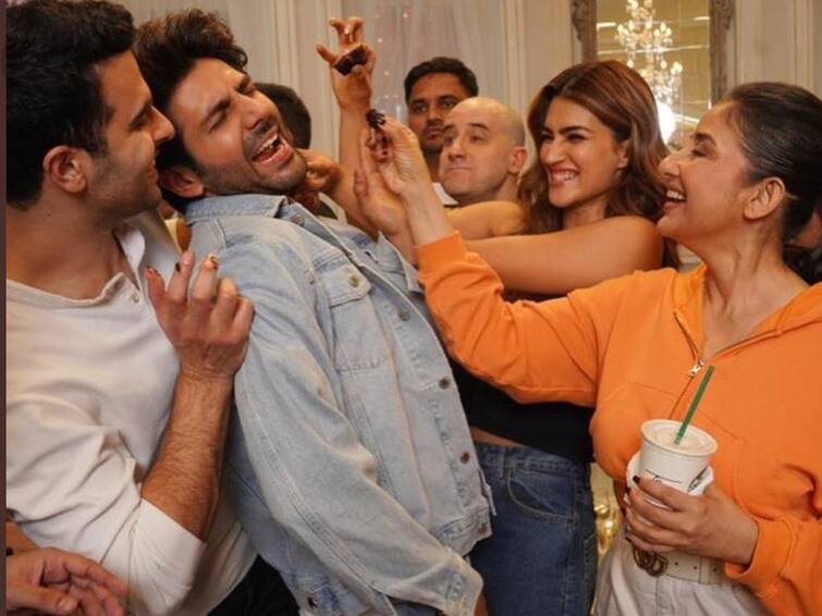 Kartik Aaryan, Kriti Sanon Starrer 'Shehzada' Shoot Wraps Up Kartik Aaryan, Kriti Sanon Starrer 'Shehzada' Shoot Wraps Up