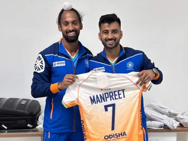 Hockey World Cup 2023 Indian Hockey Team new jersey Manpreet Singh | Hockey World Cup 2023: हॉकी ...