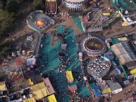 Bahiram Yatra Amravati Vidarbha S Largest Yatra Drone Camera Photos ...