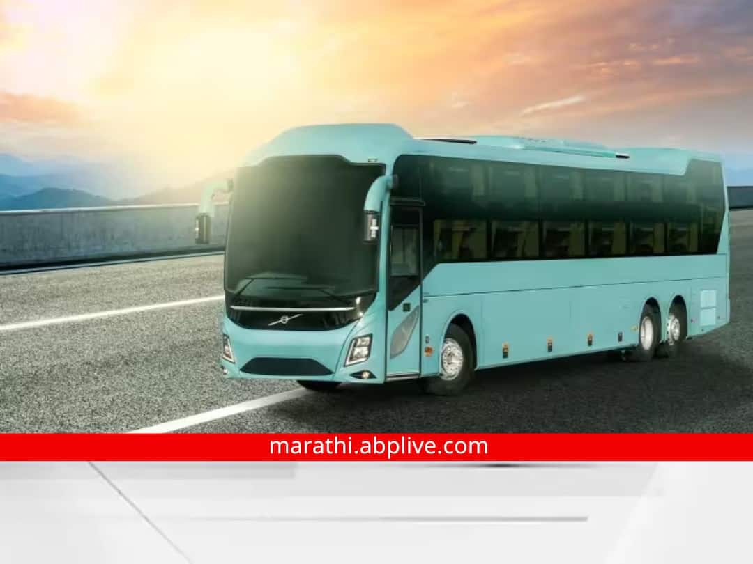 Volvo Luxury Bus Only 10 people can travel in such a long bus, equipped with very luxurious ...