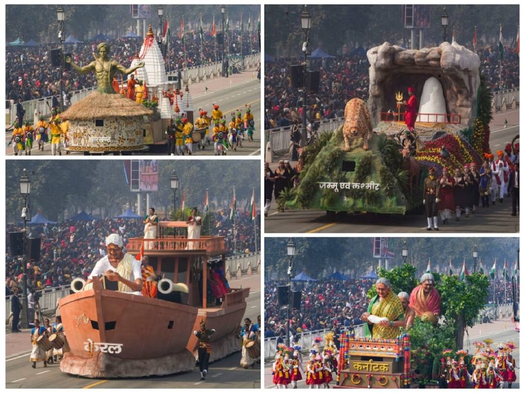 Republic Day: From Kashmir To Karnataka, Have A Look At Tableaux Of ...
