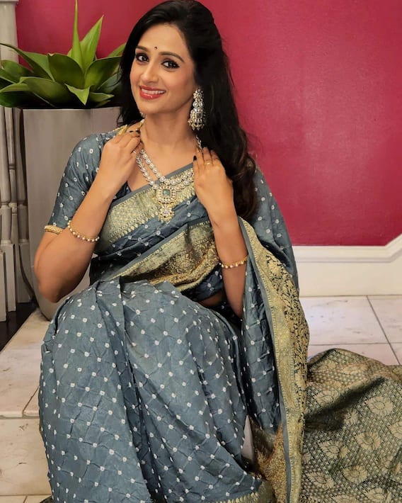 Actress Laya Gorty Latest Beautiful Saree Photos | Actress Laya: చీరలో ...