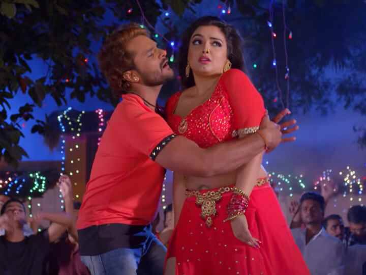 Khesari Lal Yadav And Aamrapali Dubey Romantic Bhojpuri Song Marad Abhi Baccha Ba | Bhojpuri ...