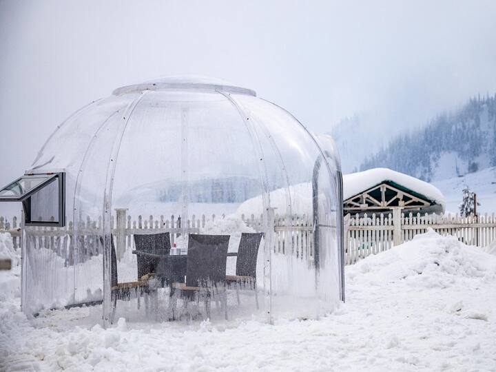 India's First Glass Igloo Restaurant In J&K's Gulmarg Grabs Attention ...
