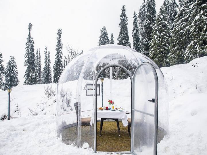 India's First Glass Igloo Restaurant In J&K's Gulmarg Grabs Attention ...