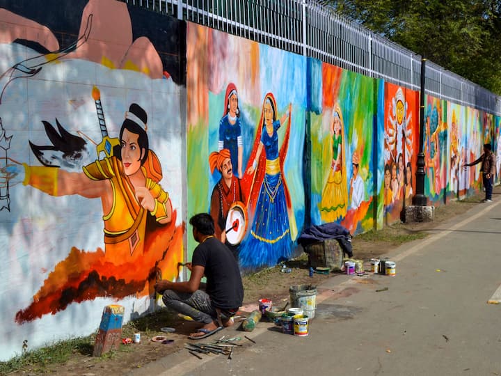 Preparations For G20 Meetings Uttar Pradesh Agra In Full Swing Murals ...