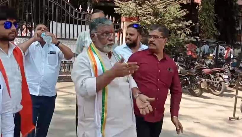 pune by poll election balasaheb dabhekar of congress file his ...