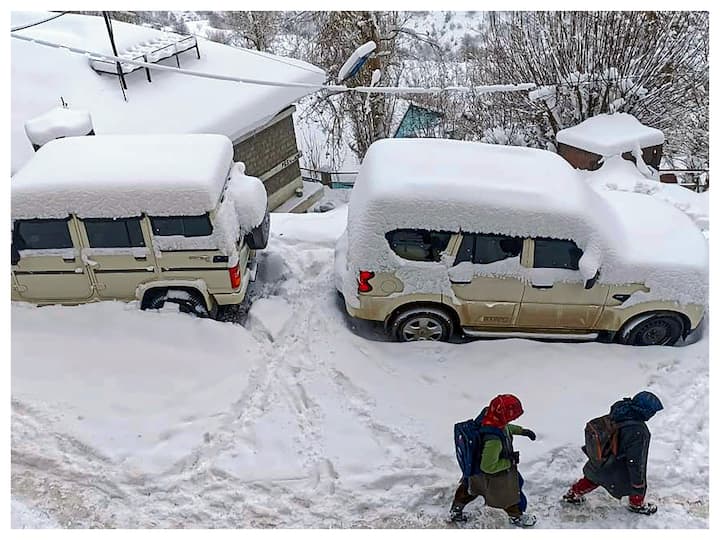 Lahaul And Spiti Covered In White Blanket As Higher Reaches Of Himachal Receive Heavy Snowfall ...