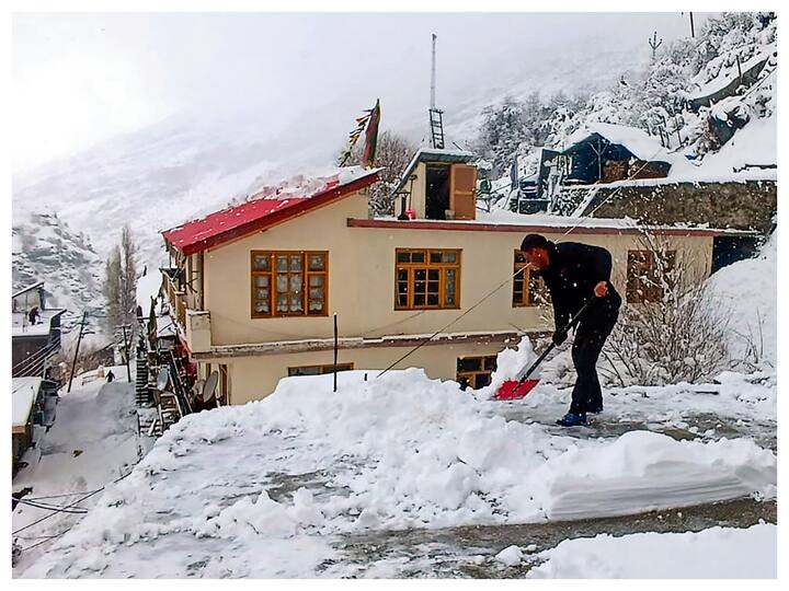 Lahaul And Spiti Covered In White Blanket As Higher Reaches Of Himachal Receive Heavy Snowfall ...