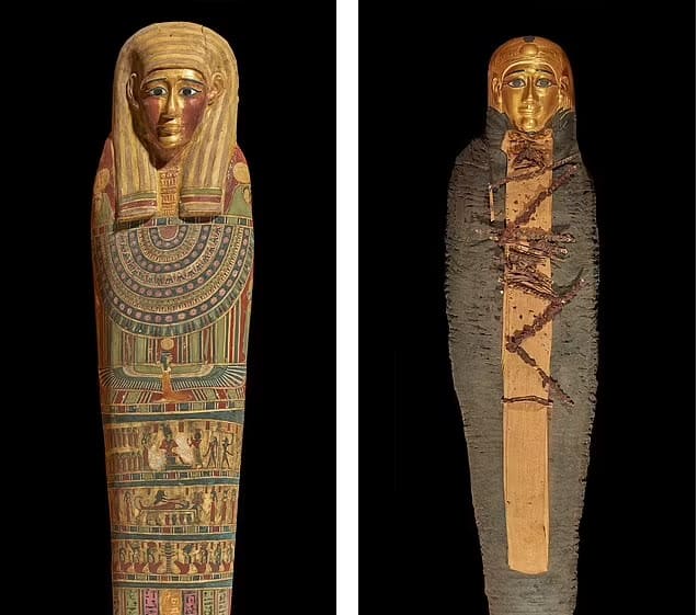 Golden boy mummy was protected by 49 precious amulets CT scans reveal ...